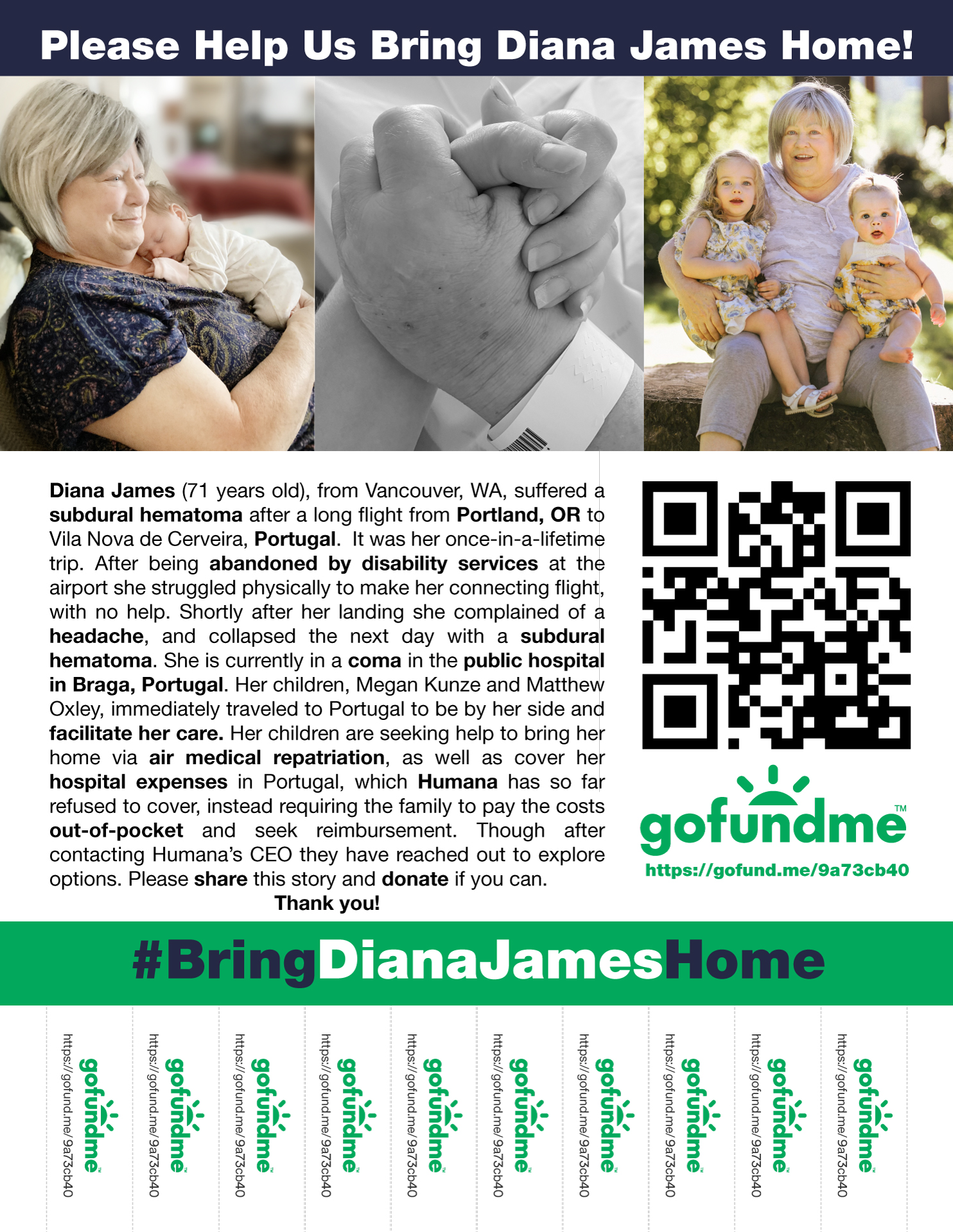 #BringDianaJamesHome – Help Us Bring Diana James Home!